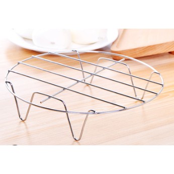 Stainless steel vegetable steaming rack High-foot steaming rice rack ...