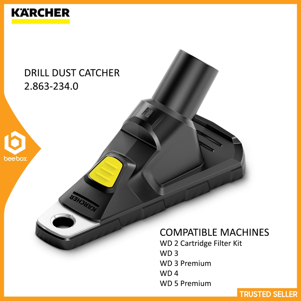 Karcher Drill Dust Catcher for Vacuum Cleaner WD2 WD 3 WD4 WD5 ...