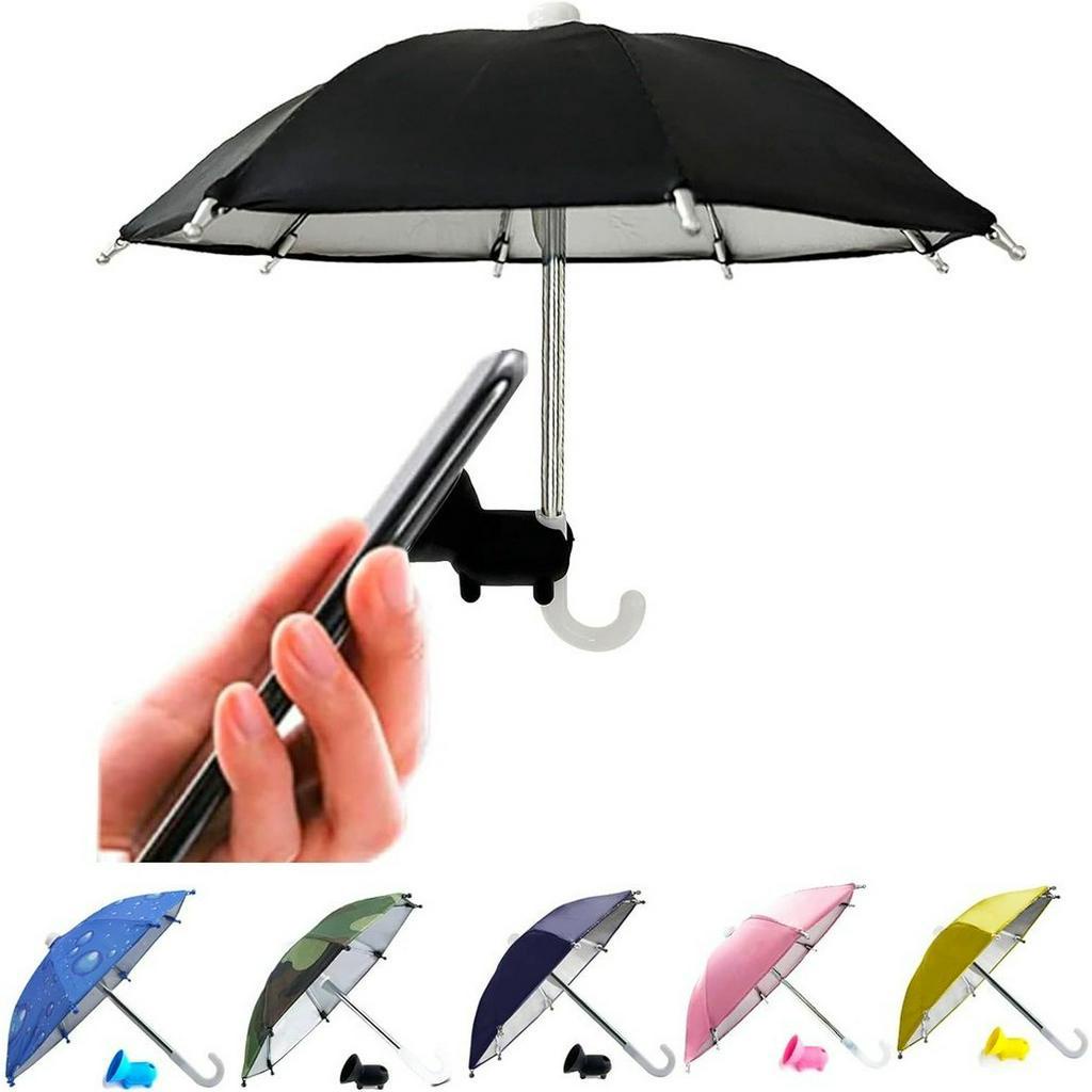UV Protection Phone Umbrella for Sun,Universal Adjustable Piggy Suction ...