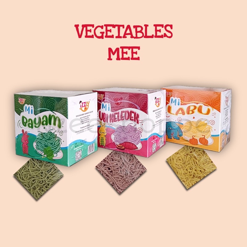 IZZLY Instant Mee Vegetables Noodles Mi Segera Sayuran | Shopee Malaysia