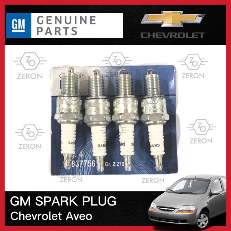 GM spark plug (1 Set 4 pcs) - Chevrolet Aveo #94837756/96110493 ...