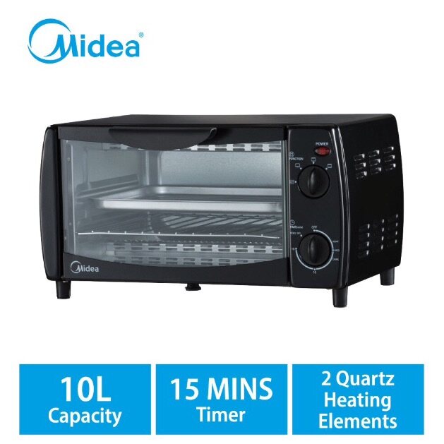 MIDEA Oven Toaster 10L (MEO10BDW-BK) | Shopee Malaysia