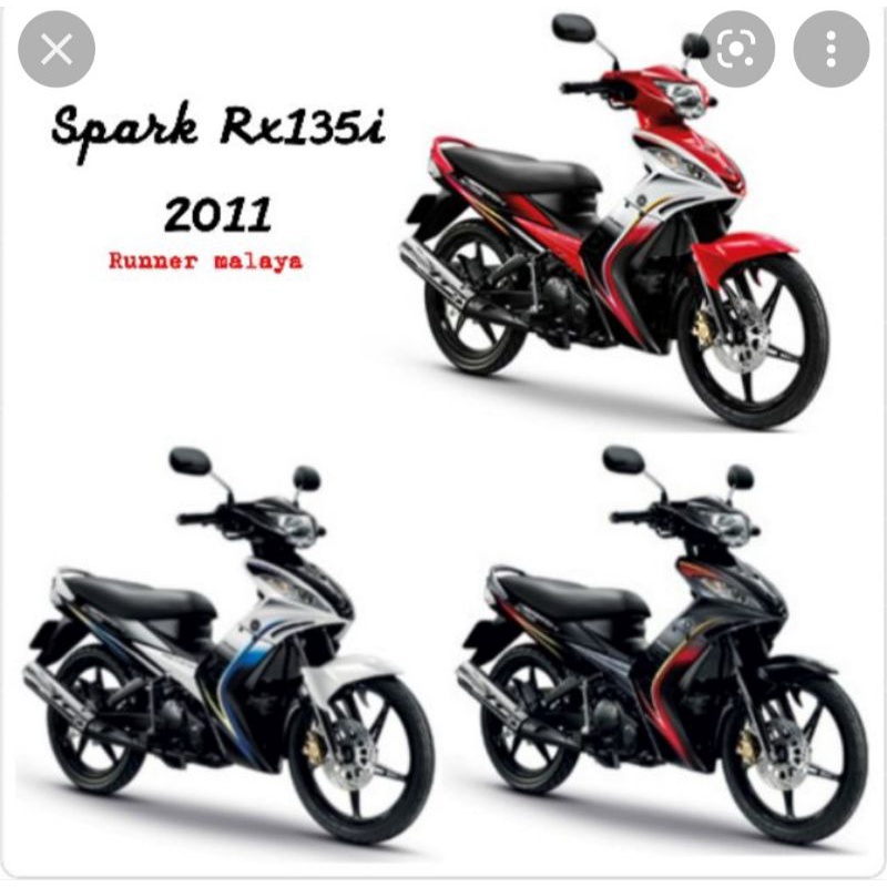 LC135 COVERSET V1 SPARK RX 2011 (OEM) | Shopee Malaysia