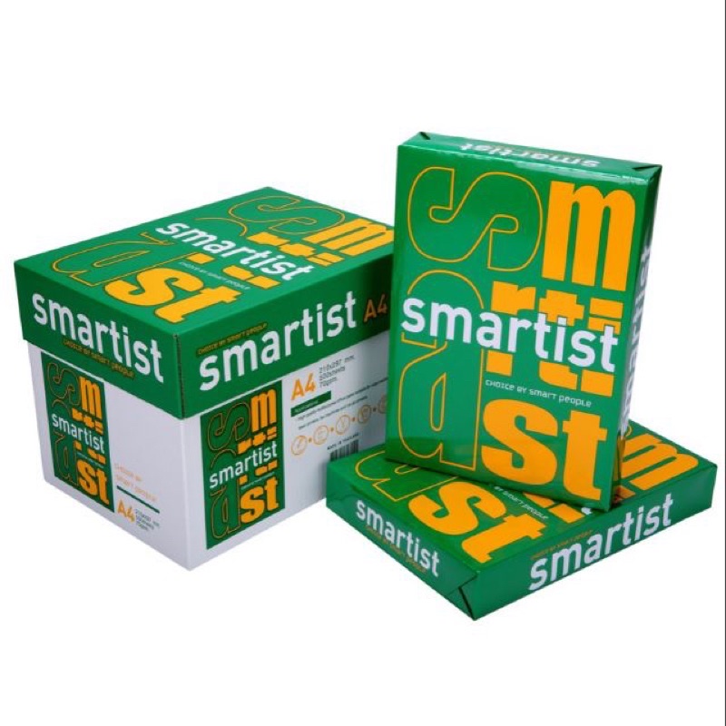 Smartist 70gsm A4 paper 500 sheets (1 carton-5 reams) | Shopee Malaysia