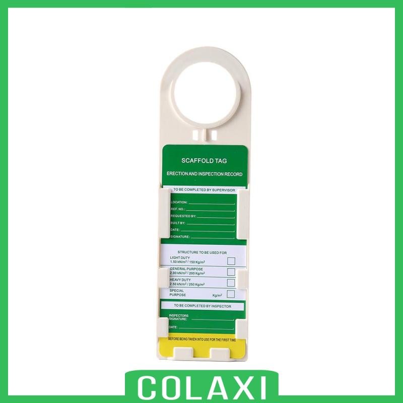 Signs Scaffold Tag, Safe for Work, Red, Yellow, Green - 3 Tags | Shopee ...