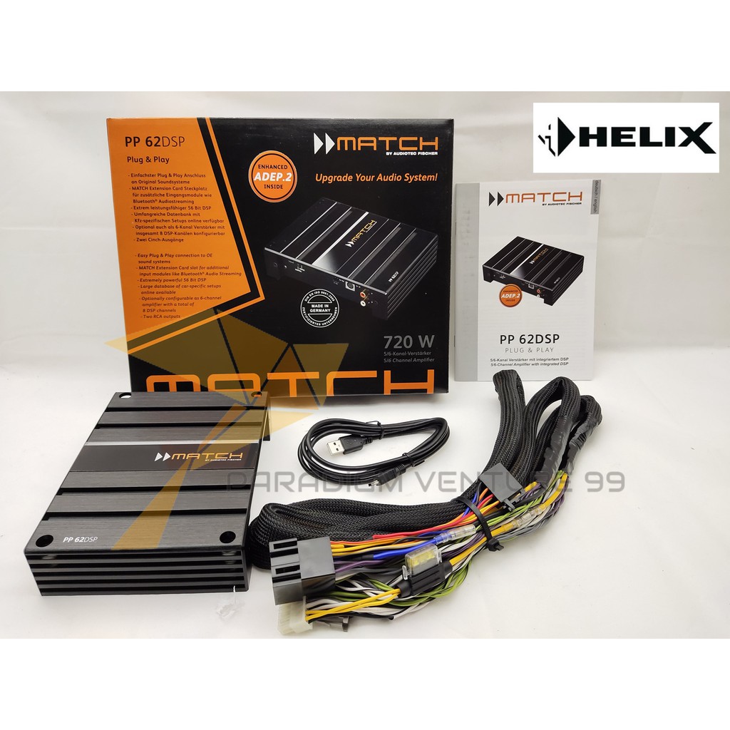 Match PP62DSP 6ch Plug & Play Amplifier With Built In 8ch Digital Signal Processor | Shopee Malaysia