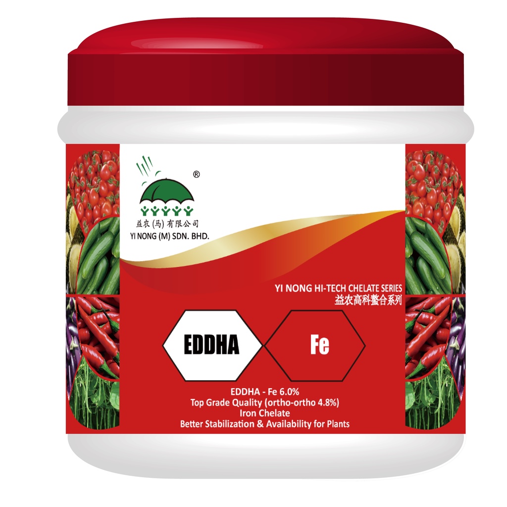 YI NONG EDDHA - Fe 6.0% 高科螯合铁 / Iron (Fe) / Chelated Micronutrients ...