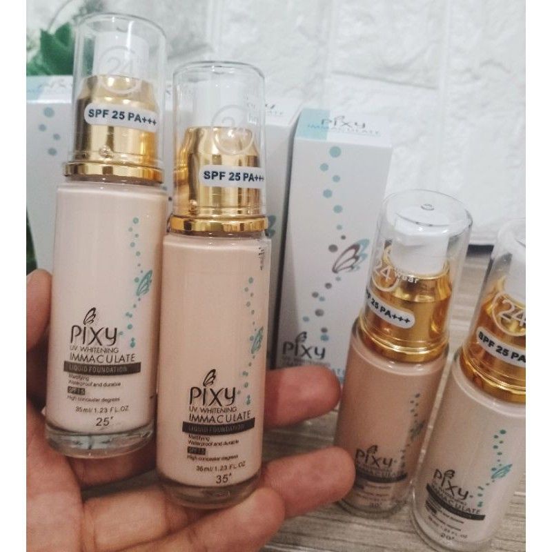 Pixy Full Coverage Whitening Silky Lasting full coverage foundation ...