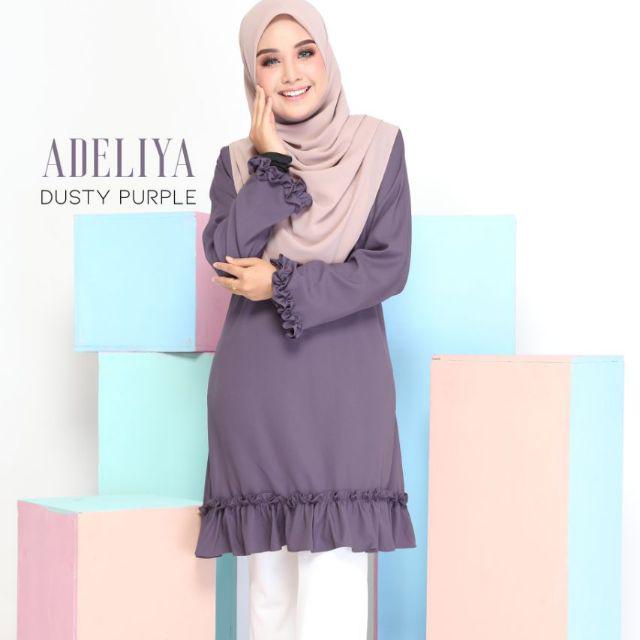 🎉🎉 BLOUSE ADELIYA BLOUSE MUSLIMAH BLOUSE LABUH🎉🎉 MUNAZA | Shopee Malaysia