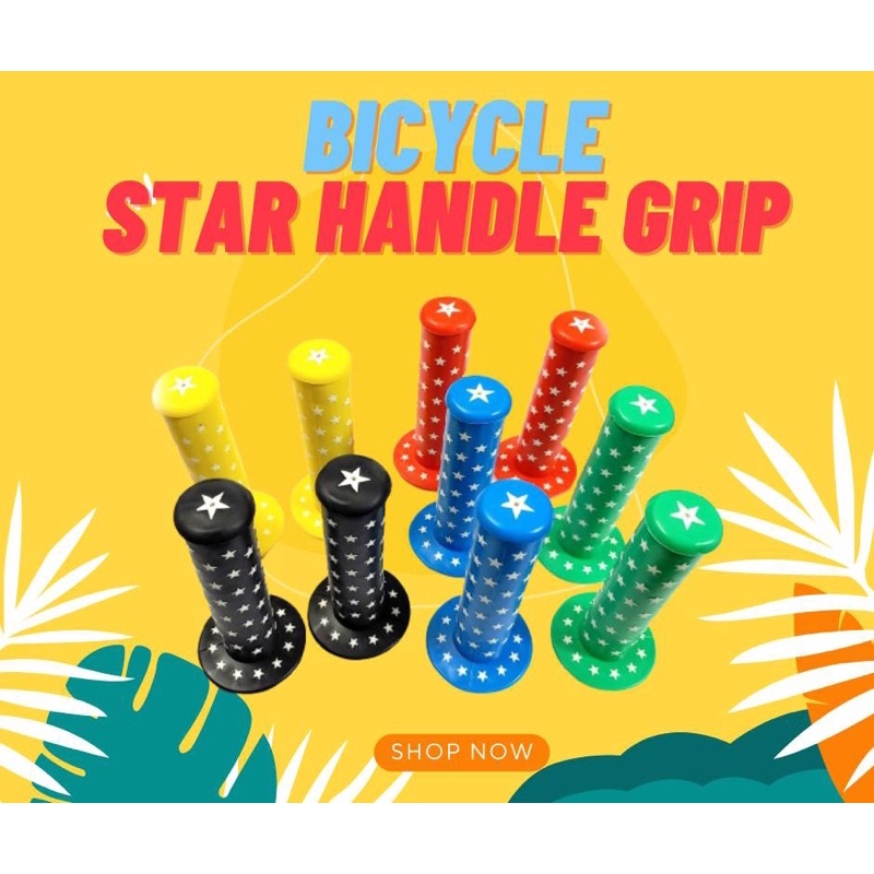 BICYCLE STAR HANDLE GRIP (MY READYSTOCK) | Shopee Malaysia