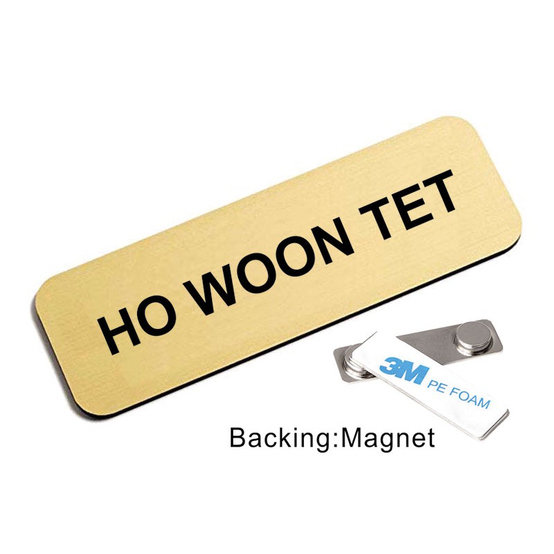 Nama badges, ID badge, Name tag Logo for Hotel, Office Business ...