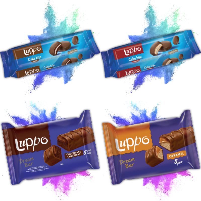 Luppo Cake Bite 184g & Dream Bar 150g | Shopee Malaysia