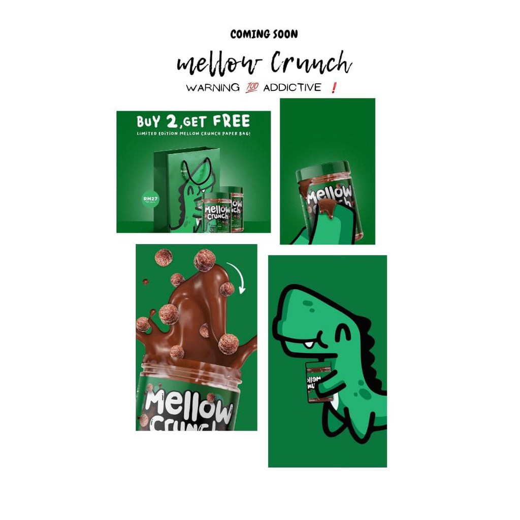(24 HOURS SHIP) MELLOW CRUNCH VIRALL | Shopee Malaysia