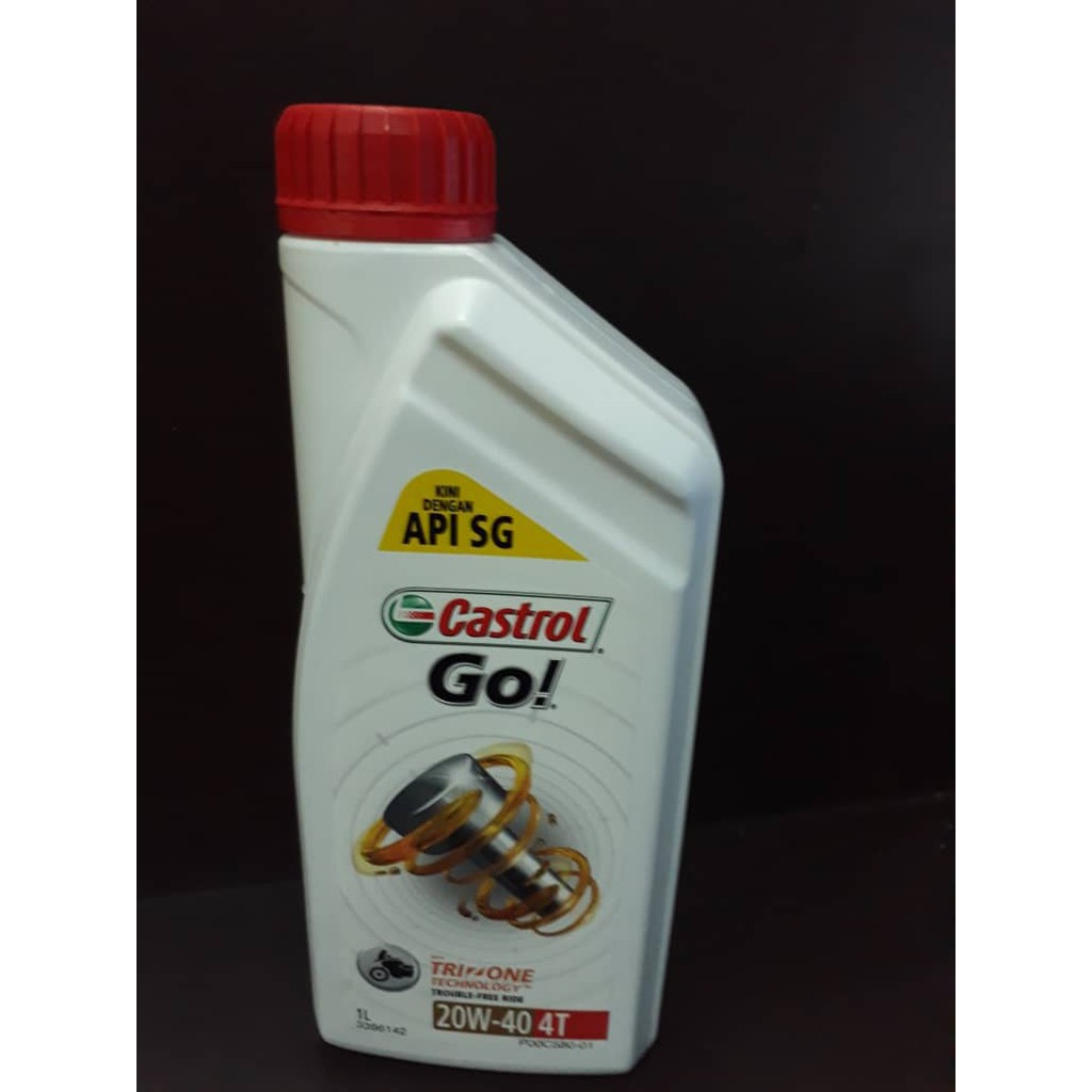 CASTROL 4T GO! / ACTIV / POWER 1/ CRUISE 4T (100% ORIGINAL) | Shopee ...