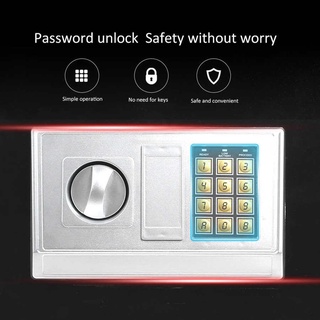 RED TOMATO 15KG Premium Safety Box Home Office Hotel Safe Box Money Box ...