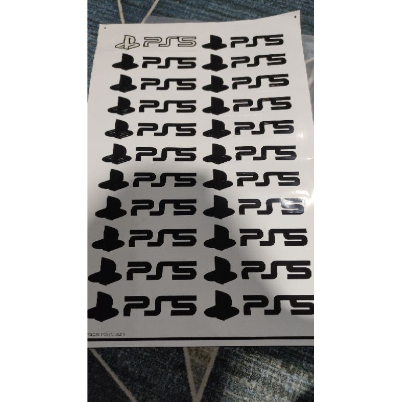 Playstation 5 [PS5] Logo Sticker | Shopee Malaysia