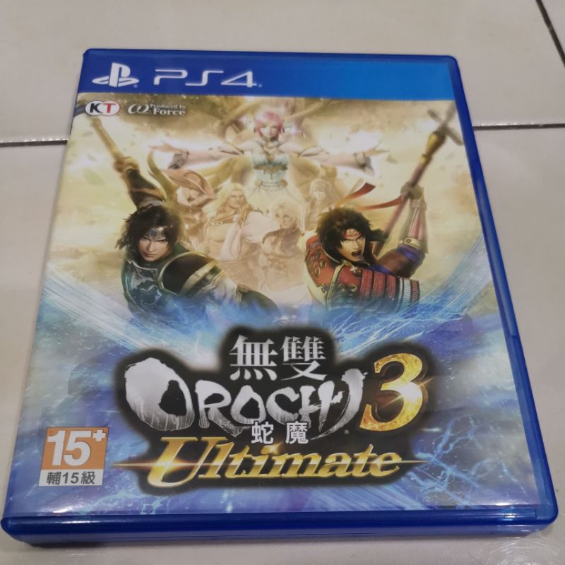 ps4 used game OROCHI ULTIMATE 无双蛇魔 3 二手游戏中文版 | Shopee Malaysia