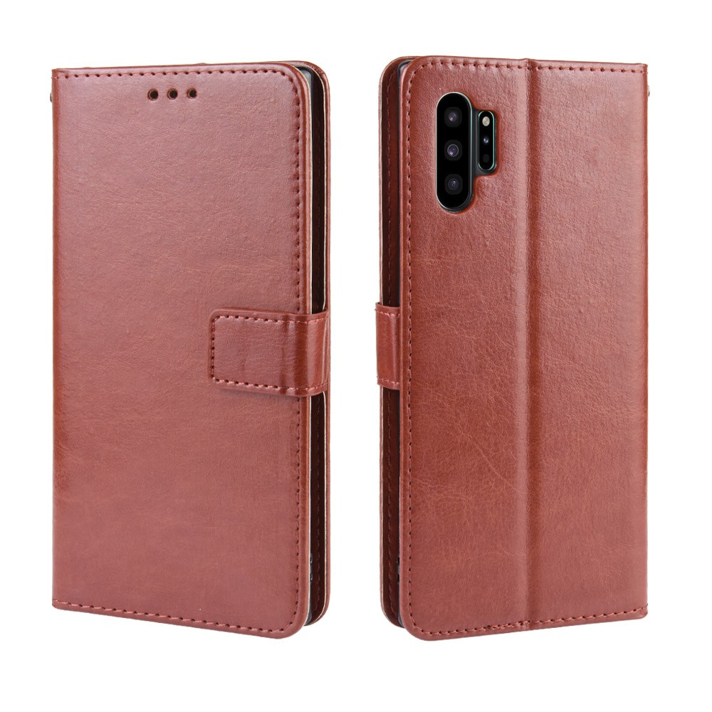 Samsung Galaxy Note 10 Plus PU Leather Wallet Card Slot Case Cover ...