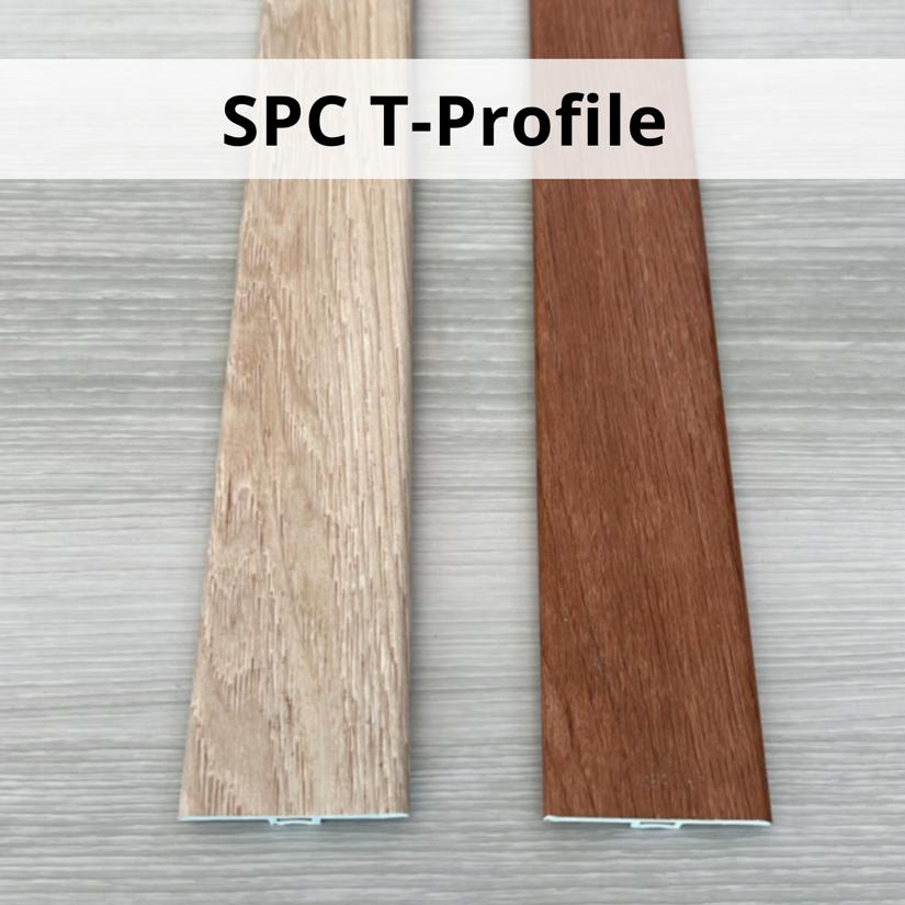 SPC T Profile / Flooring Accessories / Aksesori Lantai / Profil T SPC ...