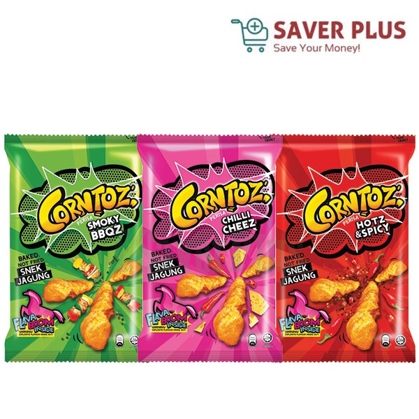 Corntoz Chili Cheez/Hotz and Spicy/Smoky BBQz (100g) | Shopee Malaysia