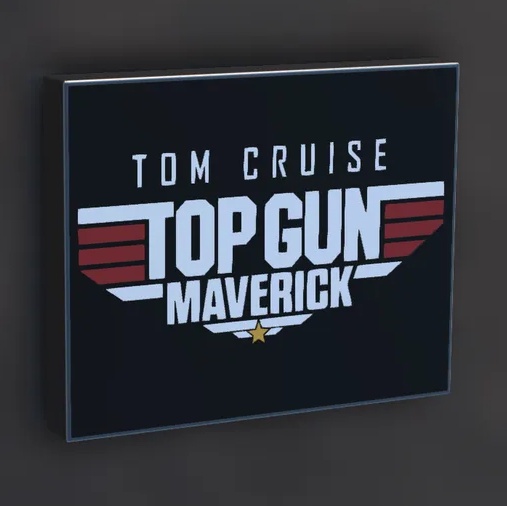 Top Gun Logo USB LED Lamp | Shopee Malaysia
