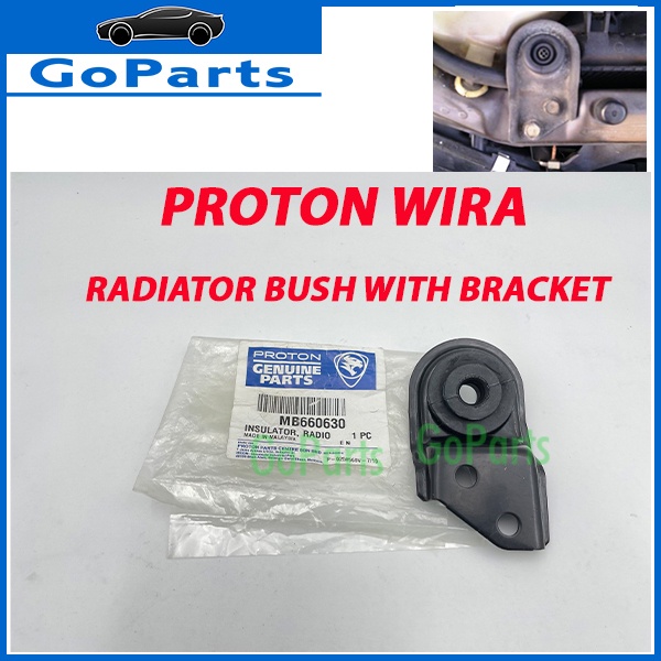 100% ORIGINAL PROTON WIRA SATRIA RADIATOR BUSH WITH BRACKET UPPER ...