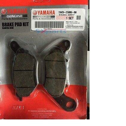 YAMAHA R15 / R25 BRAKE PAD (REAR) ORIGINAL | Shopee Malaysia