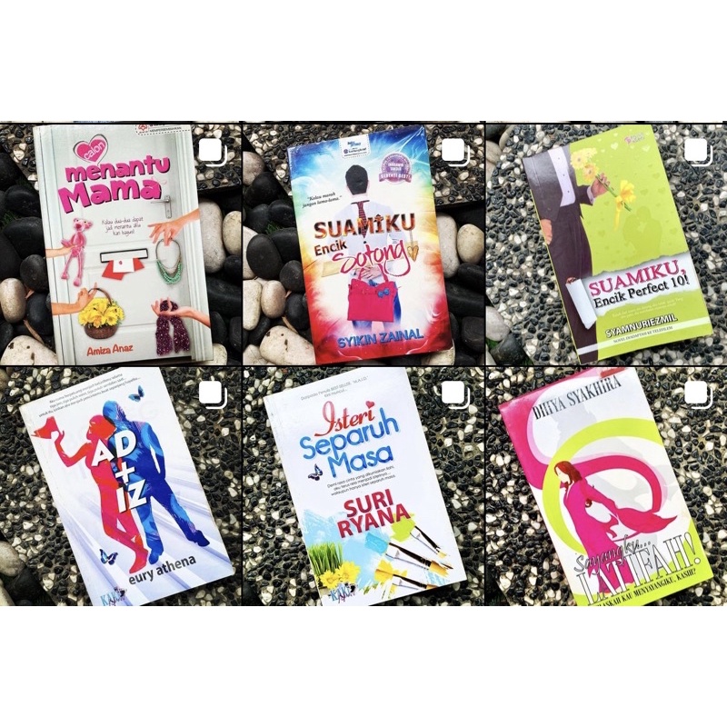 📚PRELOVED MALAY NOVELS📚 RM6.50 | Shopee Malaysia