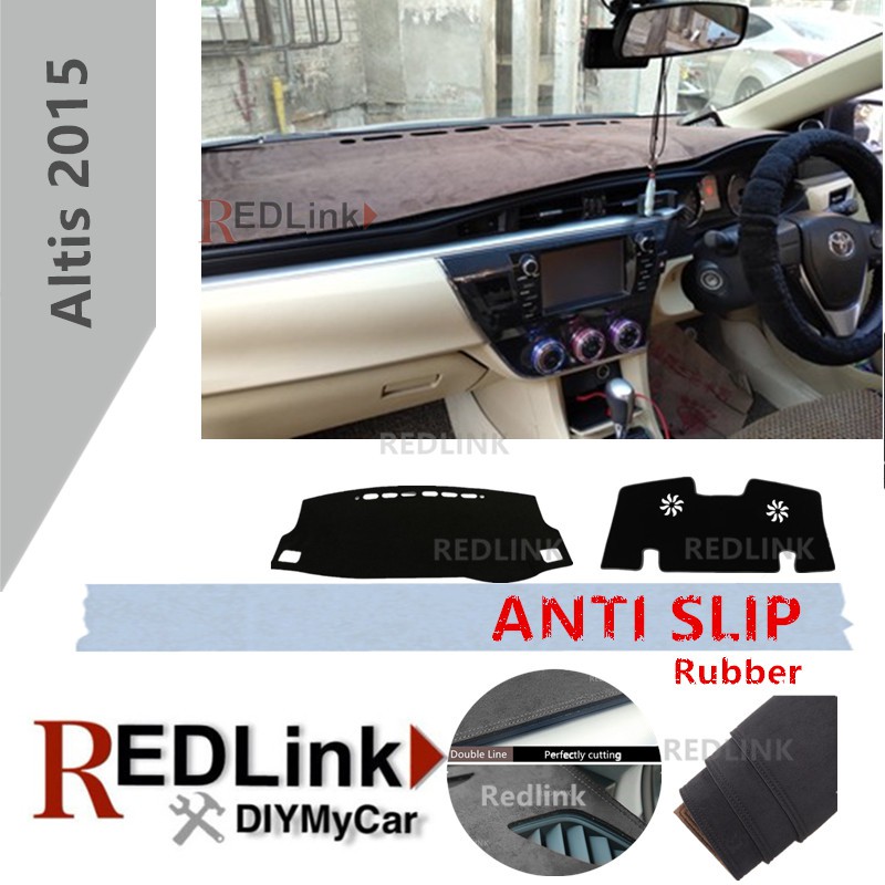 Toyota Altis 2015 Dashboard Mat Leather Suede ( Fabric ) | Shopee Malaysia