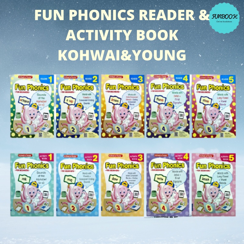 [FUNBOOK] Fun Phonics Reader & Activity Book - Preschool (Kohwai ...