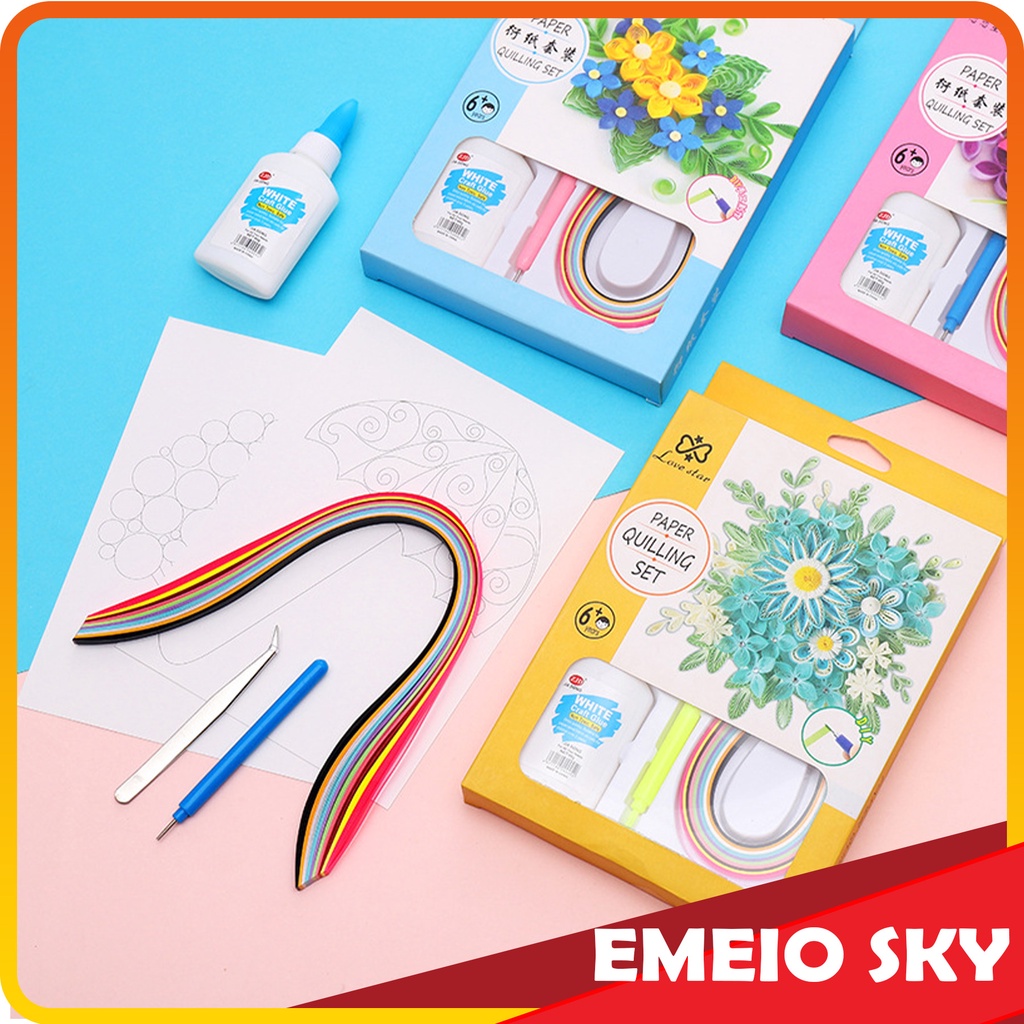 DIY Paper Quilling Origami / DIY SENI Kertas /Handmade / Creative Gift ...