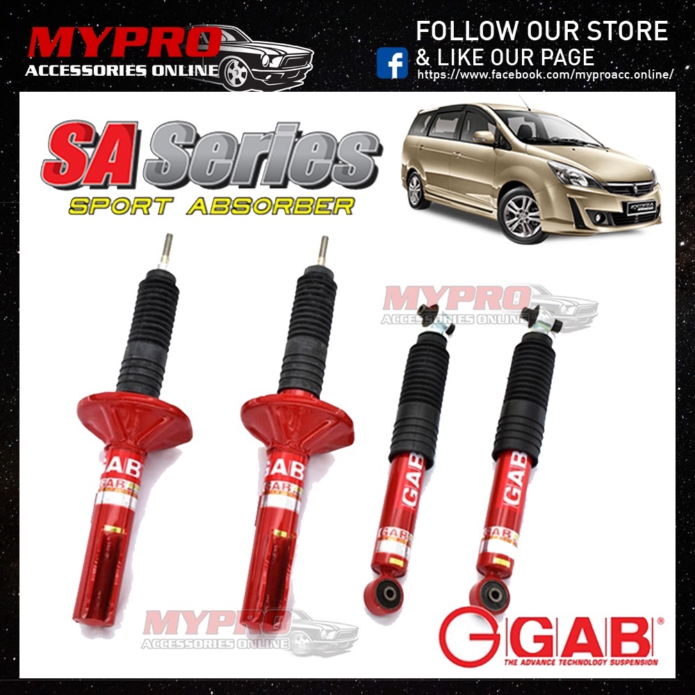 Proton exora 🚗 GAB SA Series Heavy Duty Sport Absorber 100%Original ...