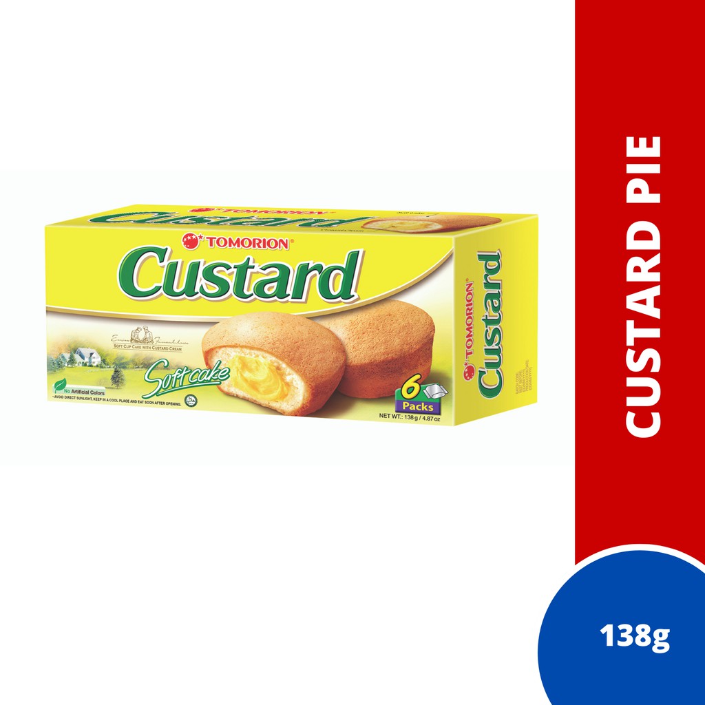 Tomorion Custard Pie 138g (6 small packs) | Shopee Malaysia