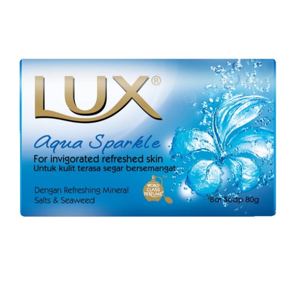 LUX Sabun Bar Soap 3x80g (White/Velvet/Soft/Magical/Aqua) Lux 肥皂香皂 ...