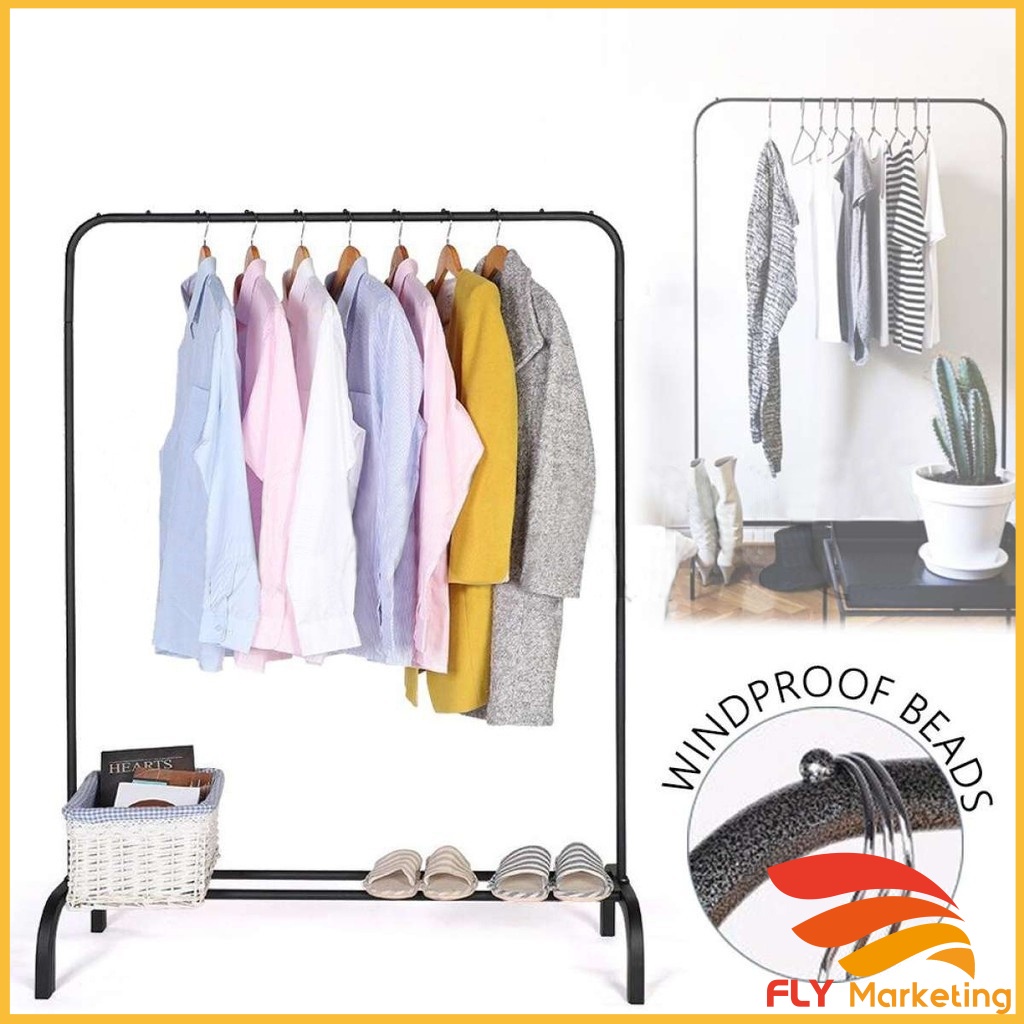[1 or 5 pcs in 1 order] Clothes Hanger & Drying Racks Cloth Hanging ...