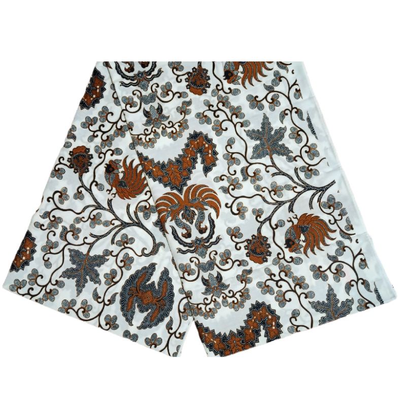 PUTIH Jarik Batik Batik Fabric with Wahyu Tumurun White motif | Shopee ...