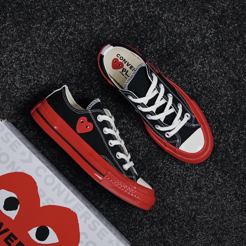 Conver Chuck Taylor 1970s Brand New Big Red Bottom Joint Casual Couple ...
