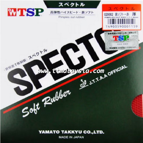 Victas Spectol S1 Medium Pimple Out Table Tennis Rubber (Formerly known as TSP Spectol) | Shopee ...