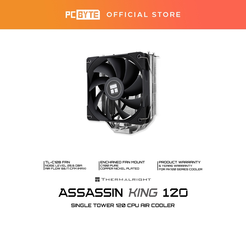 Thermalright Assassin King AK 120 Series Single Tower CPU Air Cooler ...