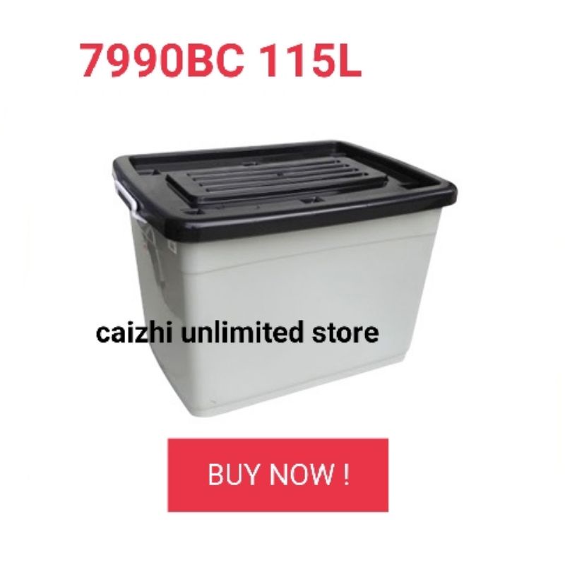 7990SC Century Storage Box W/Wheel 115L | Shopee Malaysia