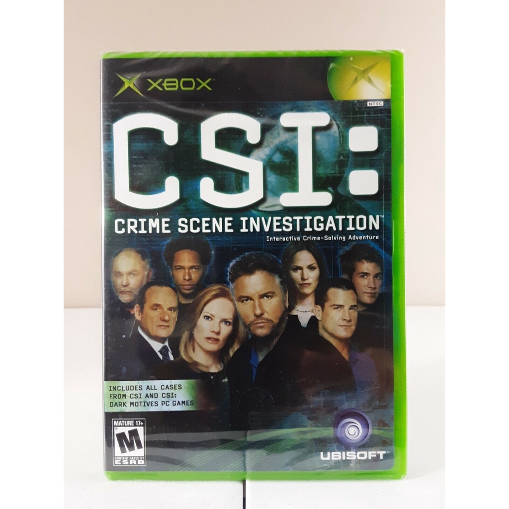 (Used) Xbox CSI: Crime Scene Investigation - Original OG Game | Shopee ...