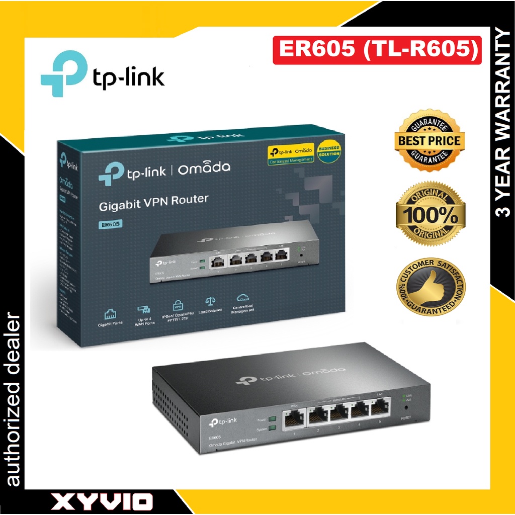 TP-LINK ER605 (TL-ER605) / ER7206 ( TL-ER7206 ) Omada Gigabit VPN ...