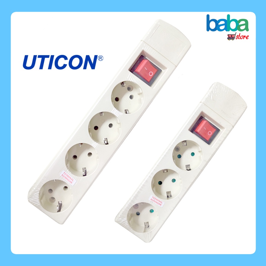 Stop Contact + Switch (No Safety) ORIGINAL UTICON Brand | Shopee Malaysia