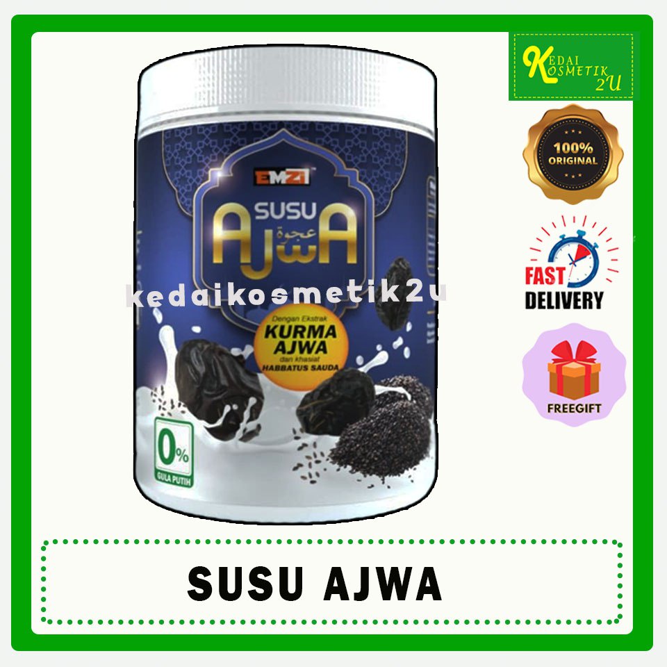 SUSU COLOSTRUM SUSU AJWA dengan ekstrak KURMA AJWA dan khasiat HABBATUS ...
