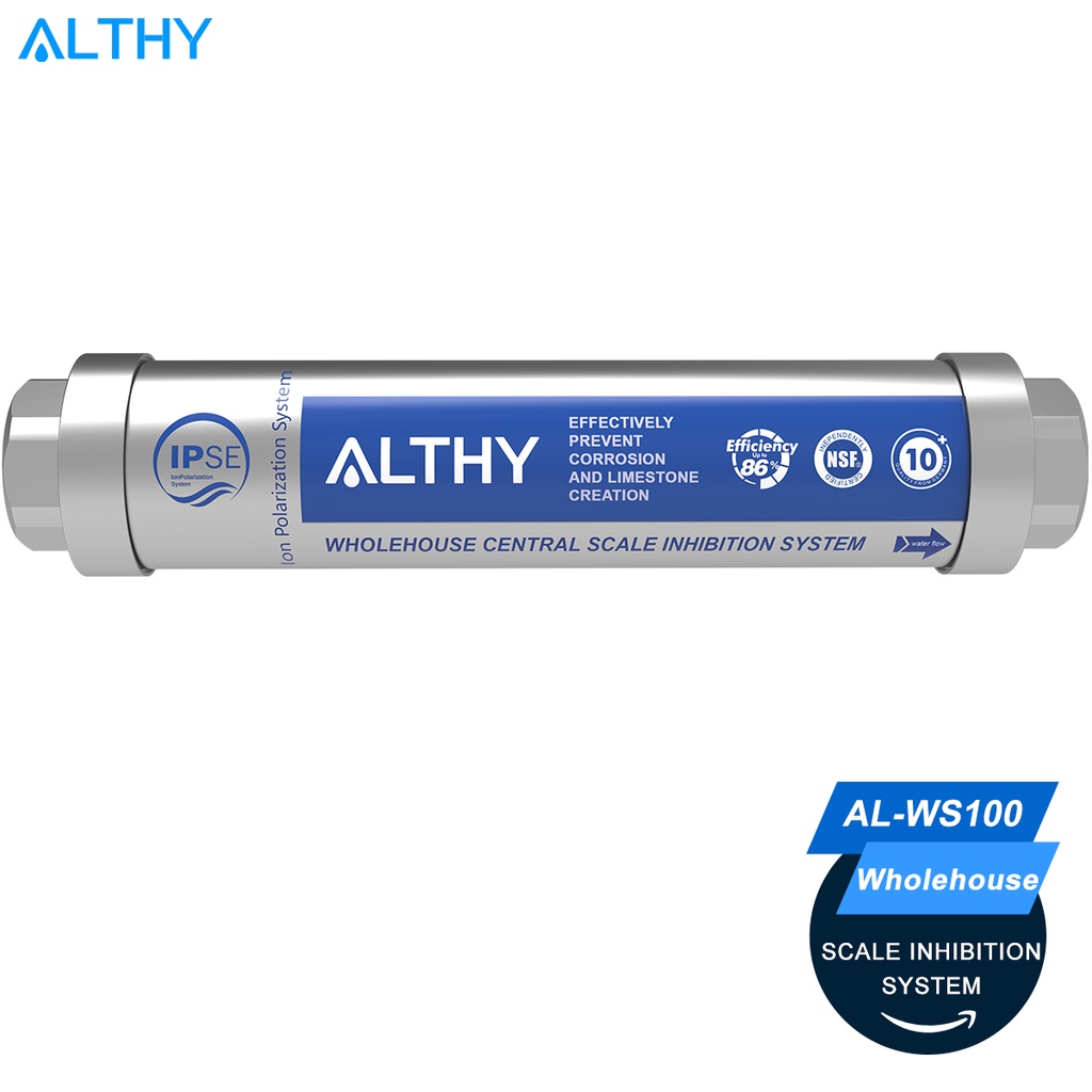 ALTHY IPSE Whole House Scale Inhibition Inline Water Softener System ...