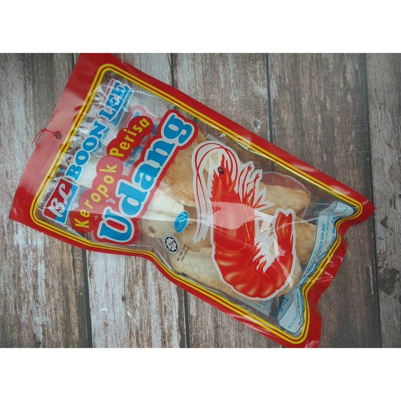 好吃到爆的 ！Boon Lee Prawn Flavour Crackers Keropok Perisa Udang 文利虾饼 80gm ...