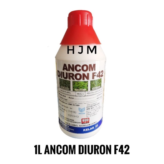 1 liter Ancom Diuron F42 Racun Rumput Sambau Racun Rumput Degil Racun ...