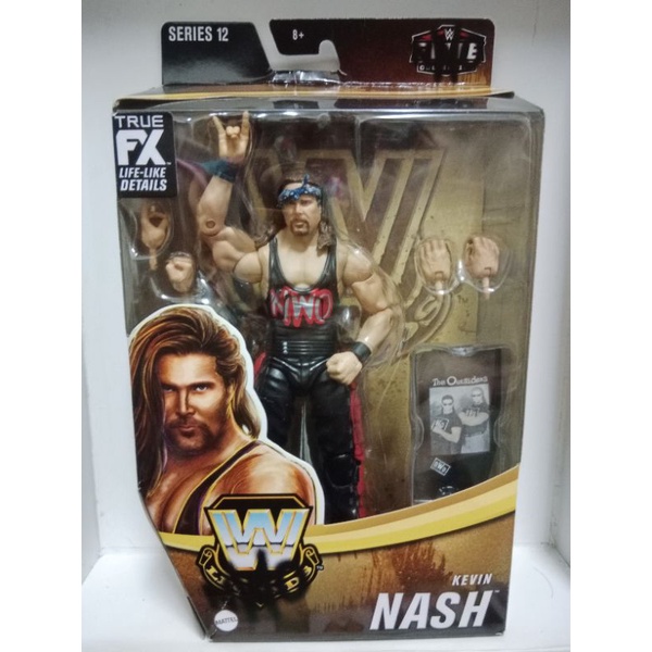 Mattel WWE Elite Legends Series 12 Kevin Nash Wrestling Figure | Shopee ...