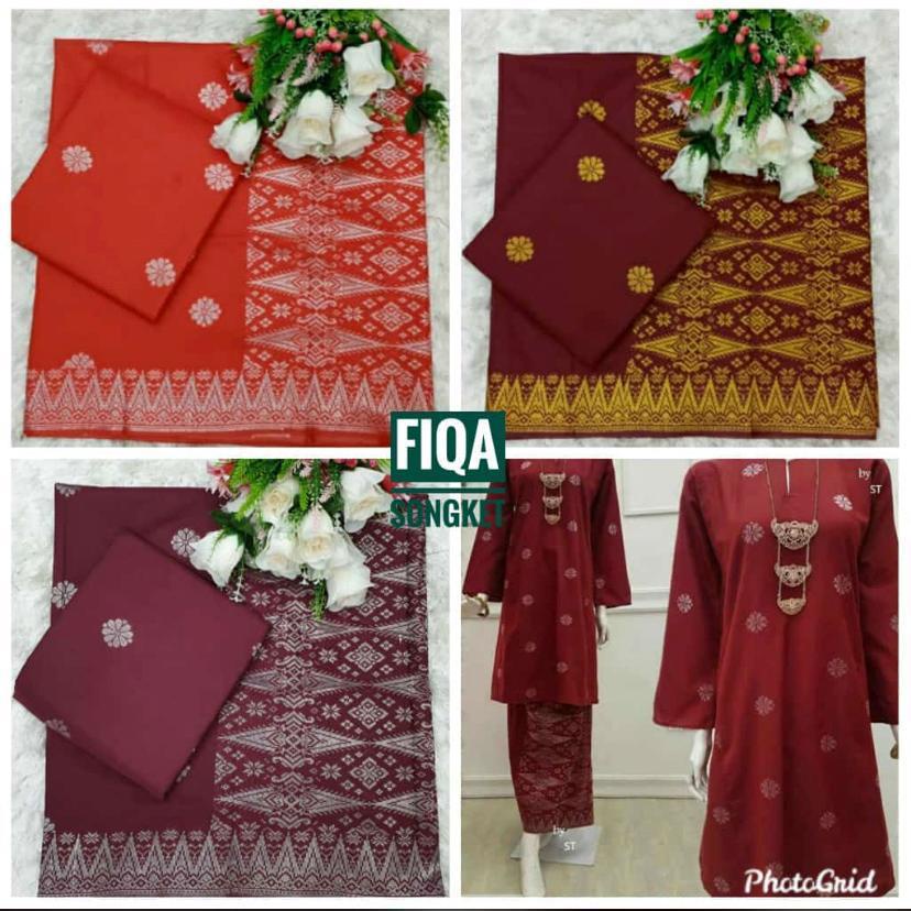 Songket bunga tabur, tenun,kain pasang,READY STOCK 2021 ...