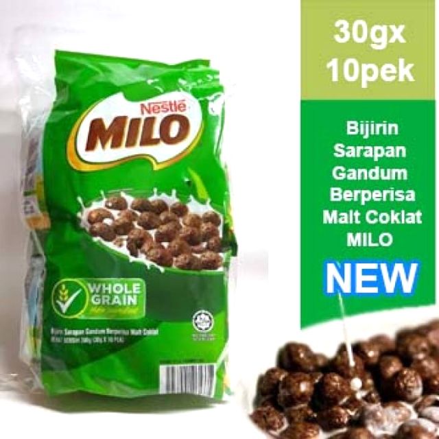 Nestle MILO breakfast Cereal (25g x10 pack) | Shopee Malaysia